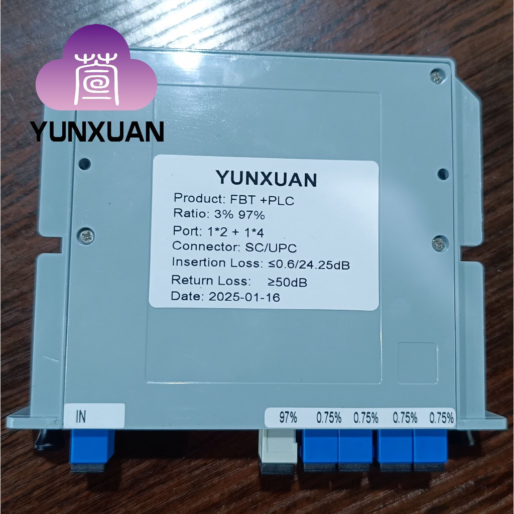 3:97 FBT + 1:4 PLC Uneven Cassette Splitter Solution | Shopee Philippines