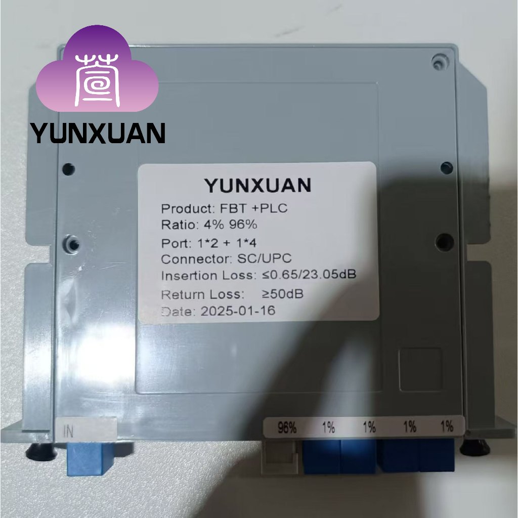 4:96 FBT + 1:4 PLC Uneven Cassette Splitter Solution | Shopee Philippines