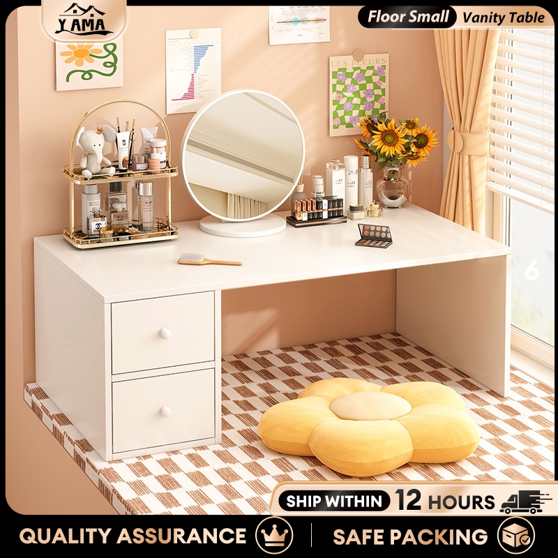 Floor Standing Small Vanity Table Simplicity Bed desk Laptop Table ...