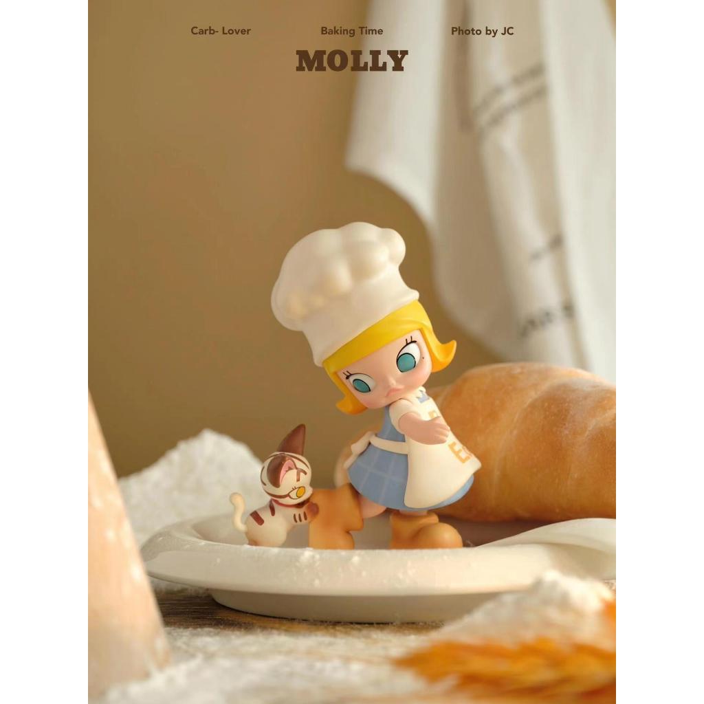 popmart molly CARB LOVER People who love bread Series art toy | Shopee ...