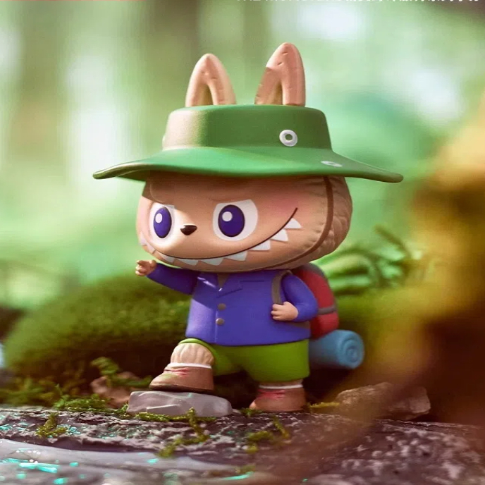POPMART LABUBU Elf Wild Travel Labubu Blind Box Hand Figure Ornament ...
