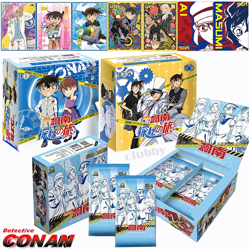 Detective conan cards kaito kid shinichi Kudo rare UTR/SGR/PTR card ...