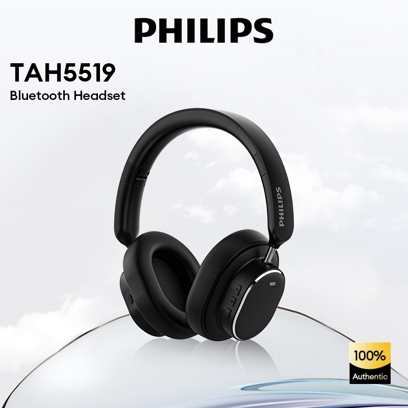Philips TAH5519 Wireless Bluetooth Headphone ANC Intelligent Noise ...