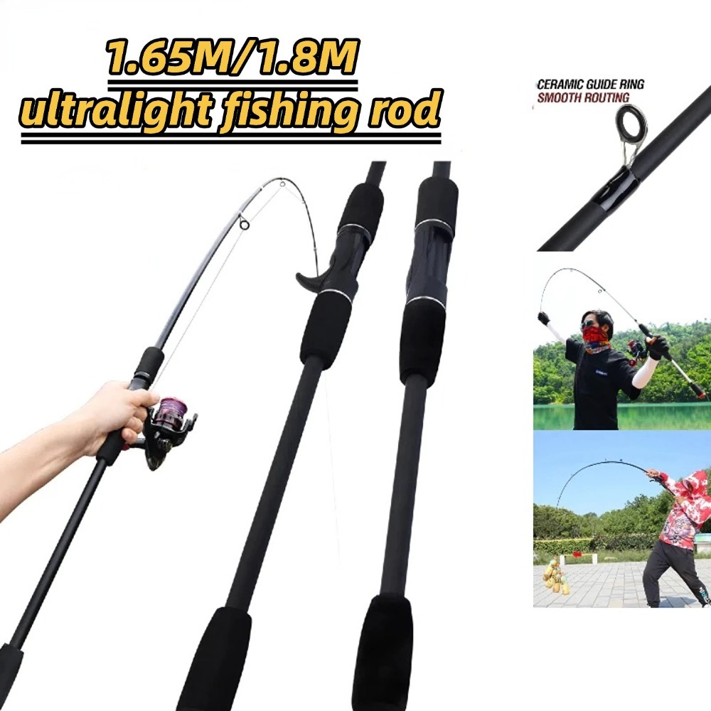 1.65M/1.8M ultralight fishing rod M fishing rod adjustable insertion ...