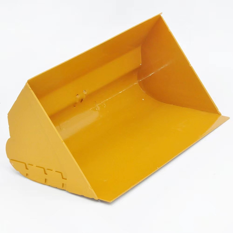 Flat Grading Bucket Metal Bucket No Teeth New Loader Bucket for ...