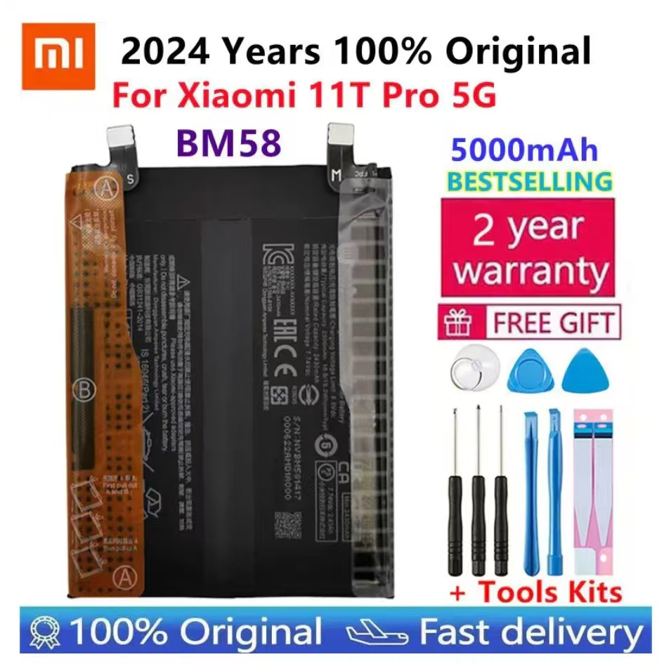 2025 Years 100% Original New High Quality Xiaomi 11T Pro 5G Battery ...