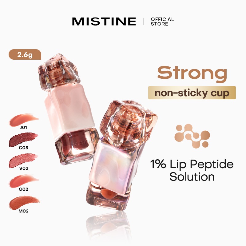 MISTINE Thai Velvet Lip Cream Infused with Hyaluronic acid Vitamin E ...
