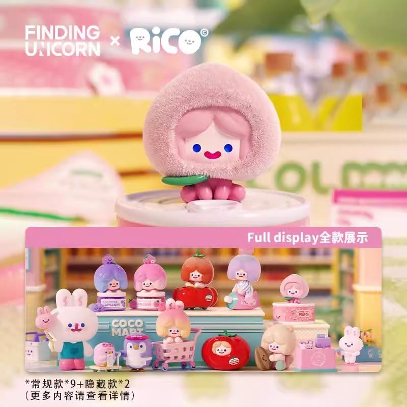 FINDING UNICORN Official RiCO Welcome coco mart Series Blind Box toy ...