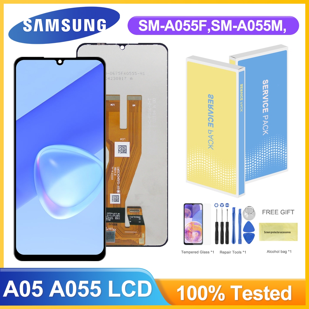 Original LCD For Samsung Galaxy A05 A055 LCD Display Digital Touch ...
