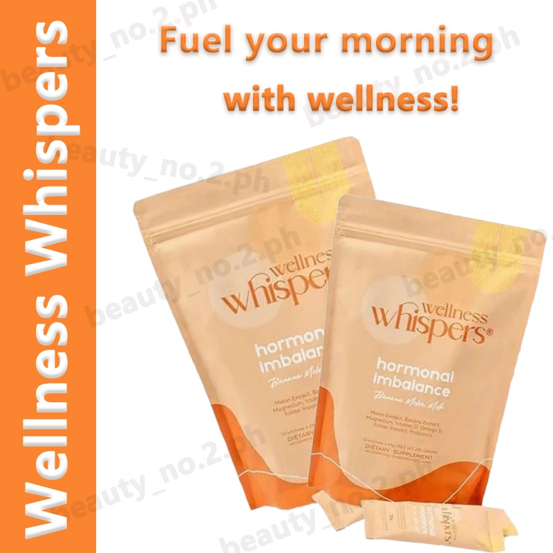 Hormonal Imbalance Banana Melon Milk - Wellness Whispers -1bag (10 sachets) | Shopee Philippines