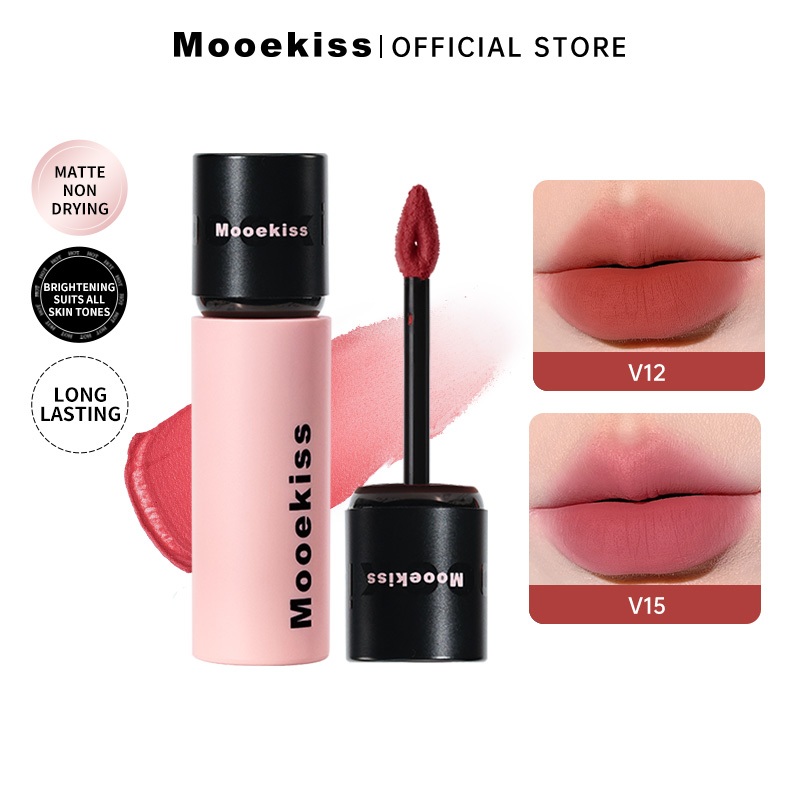 Mooekiss Lip Clay Matte Non-Drying, Whitening Without Picking Skin ...