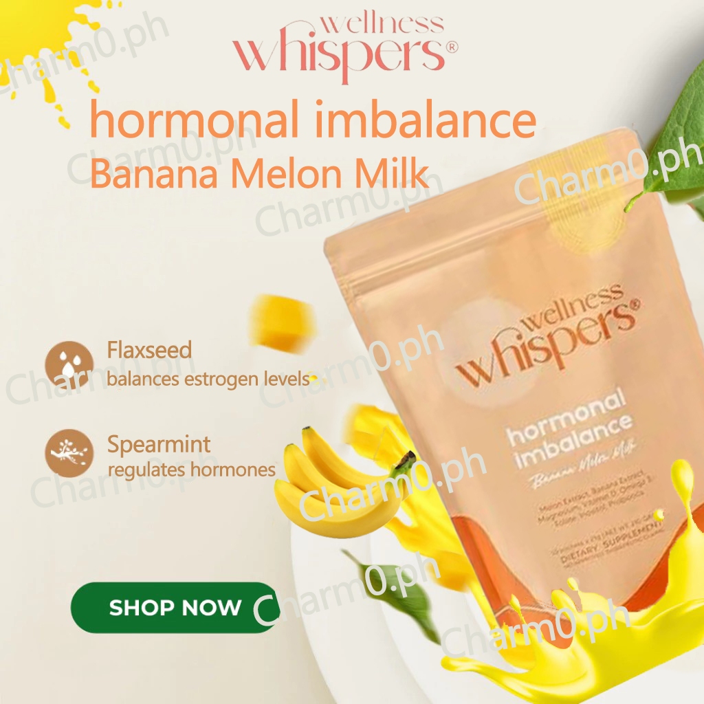 Hormonal Imbalance Banana Melon Milk - Wellness Whispers a bag of 10 small bags | Shopee Philippines