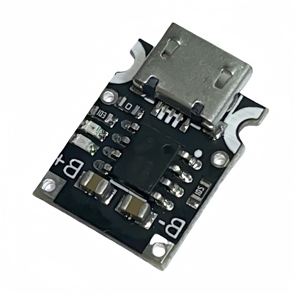 Mini Lithium Battery Charging Module 1A Charging Board 4056 Module 18650 Charger MICRO Interface ...