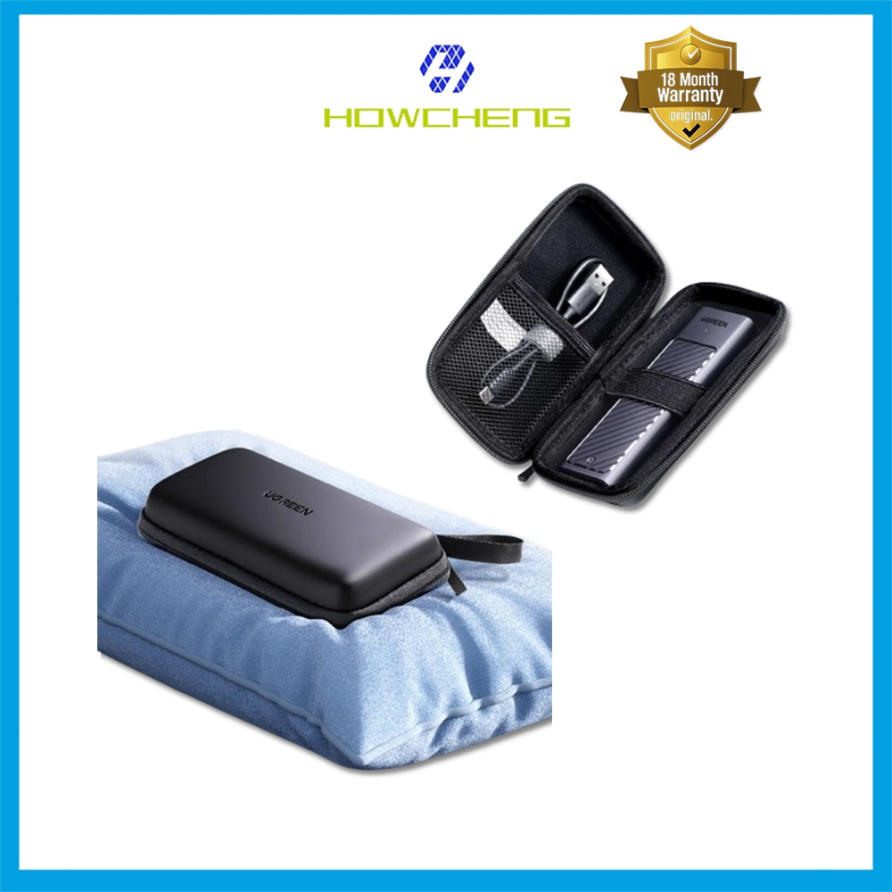 UGREEN Hard Storage Case USB SD Card Charger Memory Card Power Bank ...