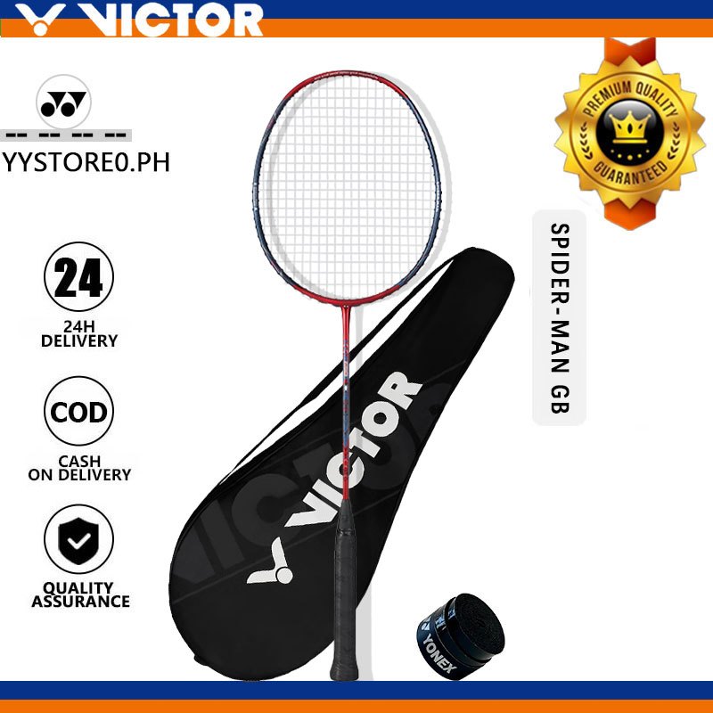 VICTOR Victory SPIDER-MAN GB badminton racket dragon tooth blade 1 ...