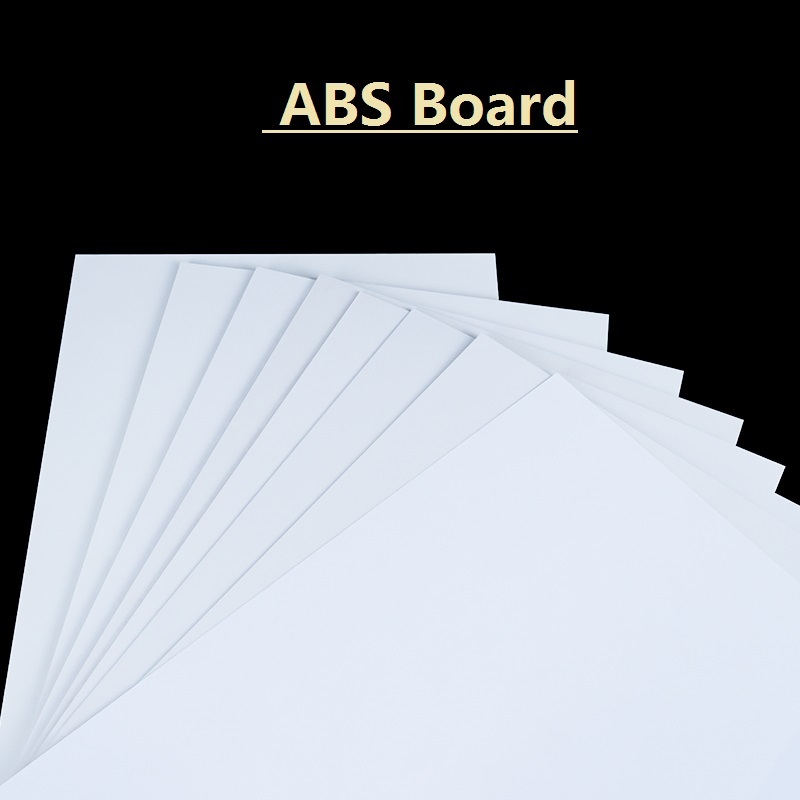 ABS Board White Plastic Board DIY Model Board -3/5/10 sheets | Shopee ...