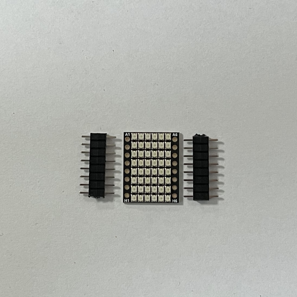 R RGB 6 * 8 LED Matrix SuperMini RGB Matrix Extension Module Marquee ...