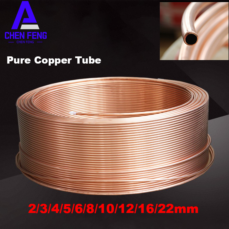 Pure Copper Tube,Aircond Copper Pipe,Copper Tube 2/3/4/5/6/8/10/12/16/22mm | Shopee Philippines