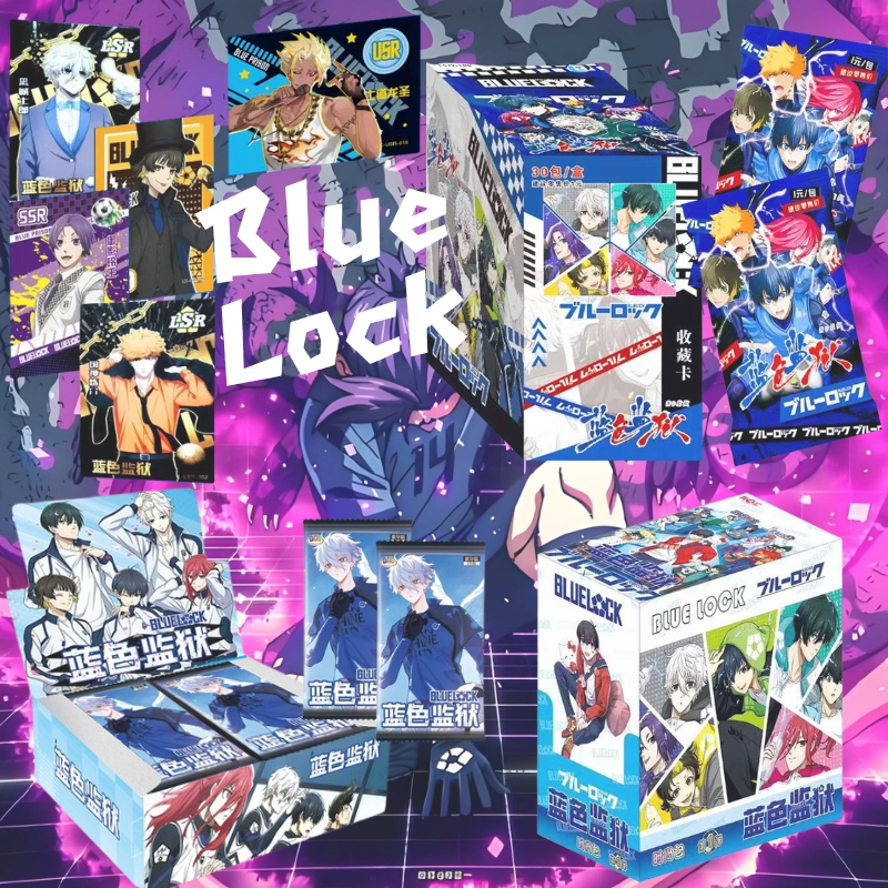 Blue Lock Card Single Pack TCG Nagi Seishiro Rin Itoshi Rare USR/SSR/QR ...