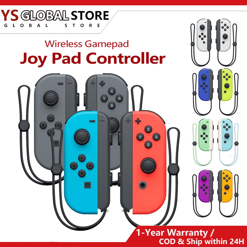 Wireless Joy-Con Controller Switch Left and Right Gamepad For Nintend ...