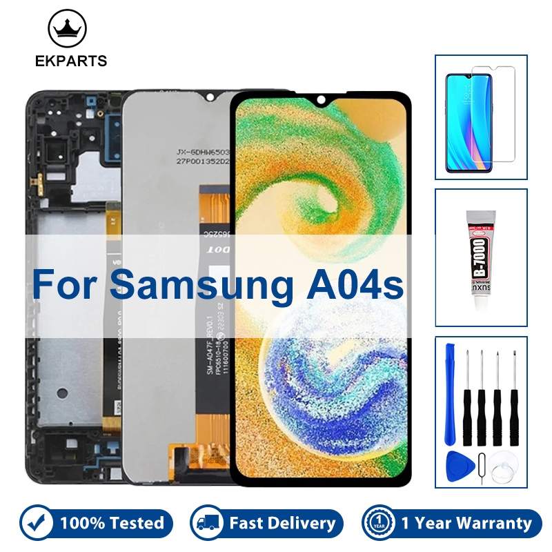 Original LCD For Samsung Galaxy A04s A047 Display Touch Screen Assembly ...