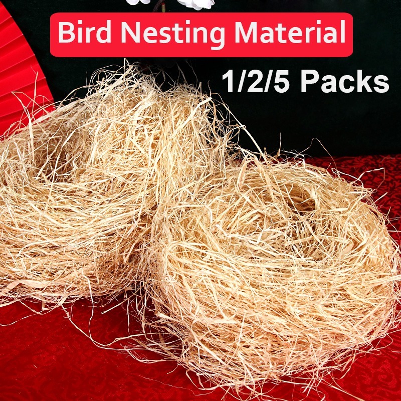 30g Bird nesting material Bird nest raffia grass Nest fillers for ...