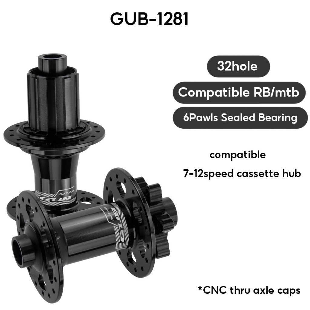 GUB-1281 cycling hub 32hole bearing hub with upgrade Quick release hub ...