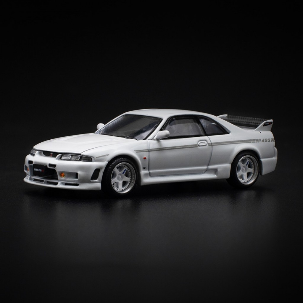 Poprace PR640052 1/64 Nissan Skyline GT-R R33 Nismo 400R White Diecast ...