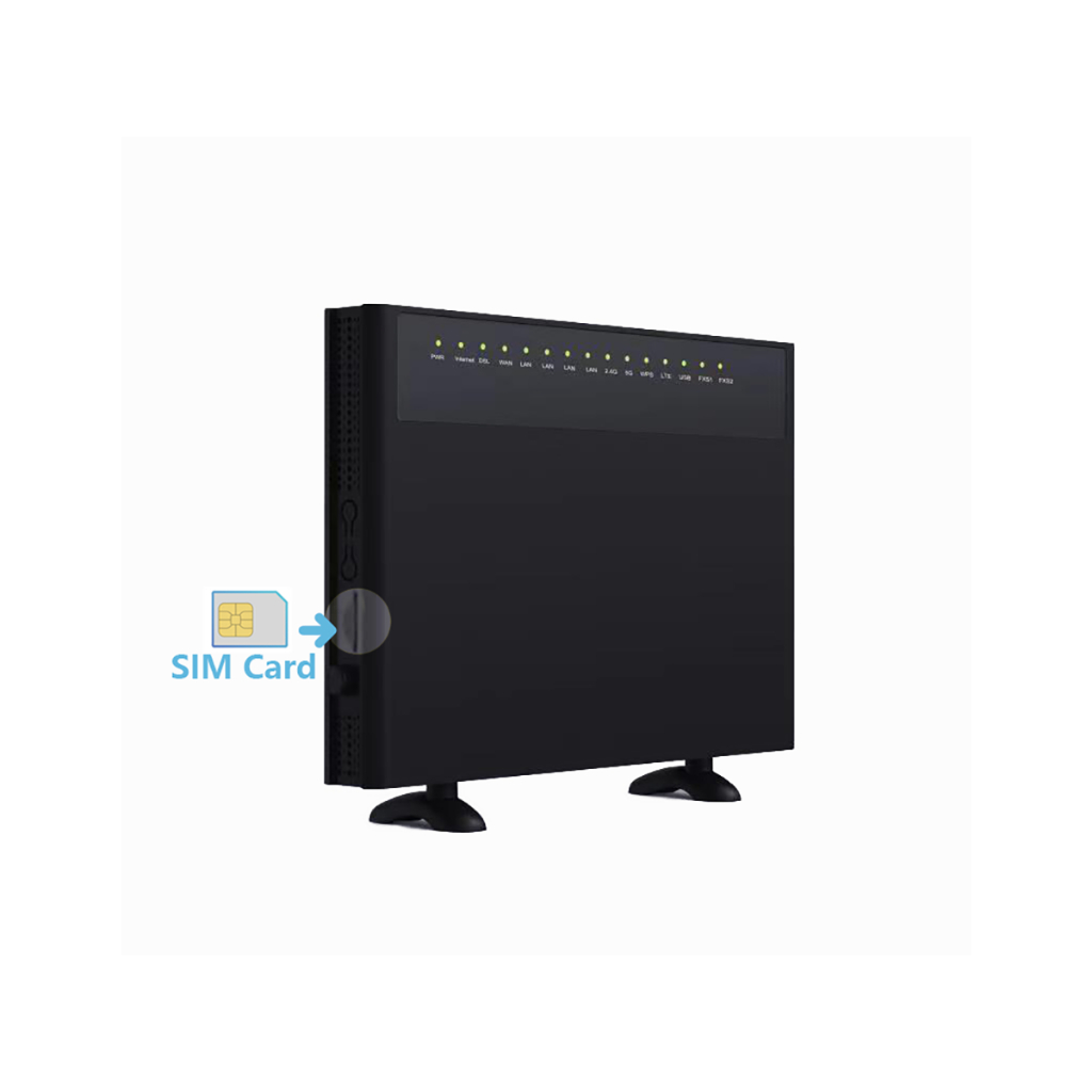 BDI Super Hybrid 4G/LTE VDSL Gigabyte Modem Router with VoIP and 4G ...