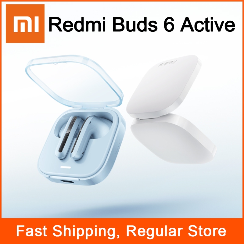 Redmi Buds 6 Active TWS Earphone Bluetooth 5.4 30H Long Battery Life 5 ...