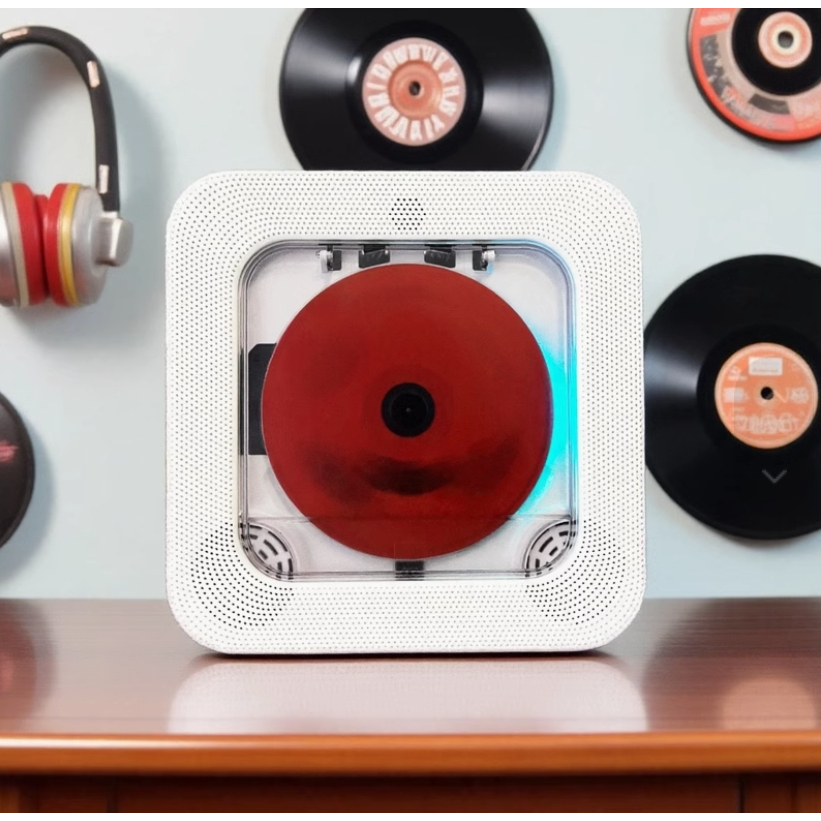 Retro cd PLAYER Bluetooth Audio Integrated Home Record PLAYER cd Disc ...