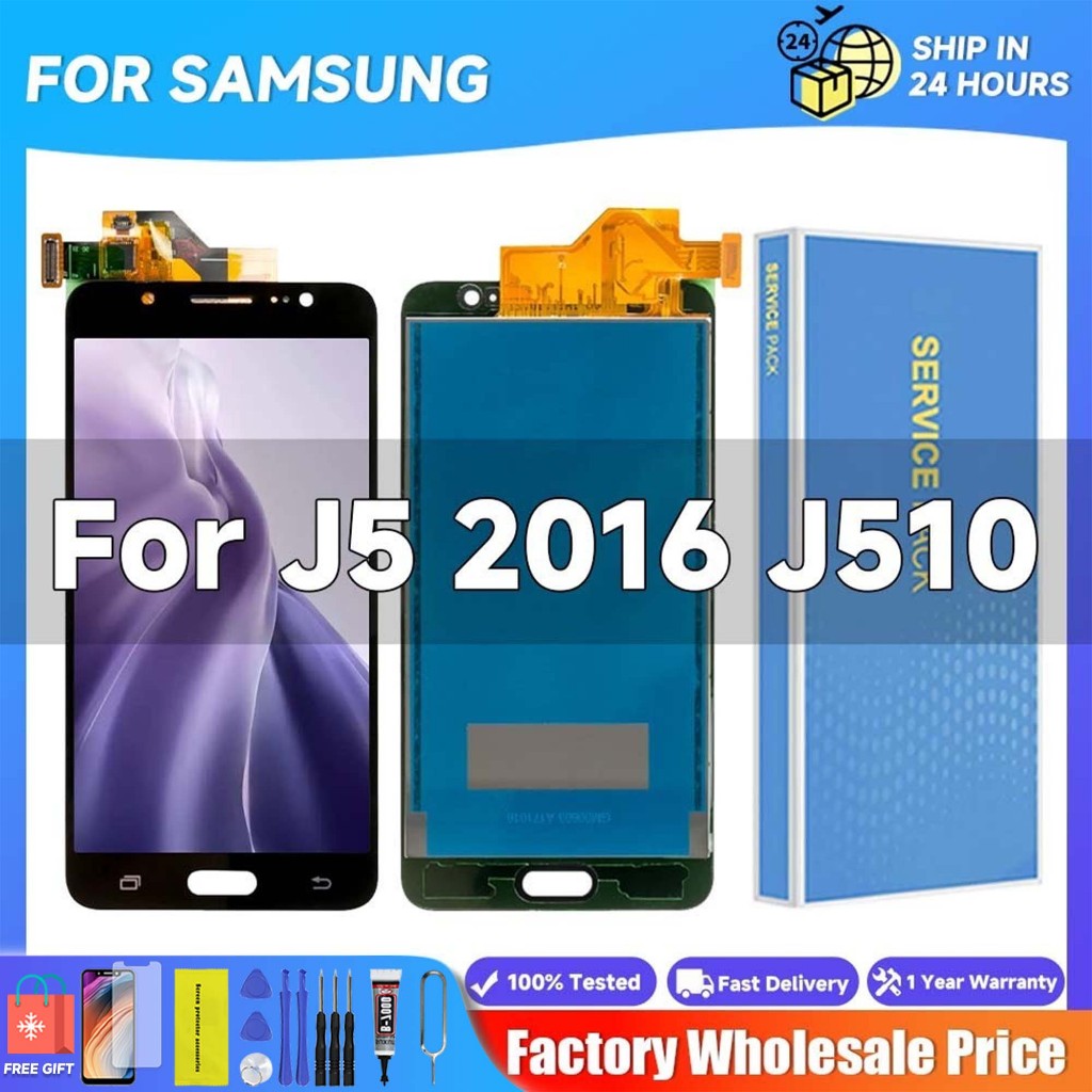 AMOLED For Samsung Galaxy J5 2016 J510 J510F Touch Screen Display ...