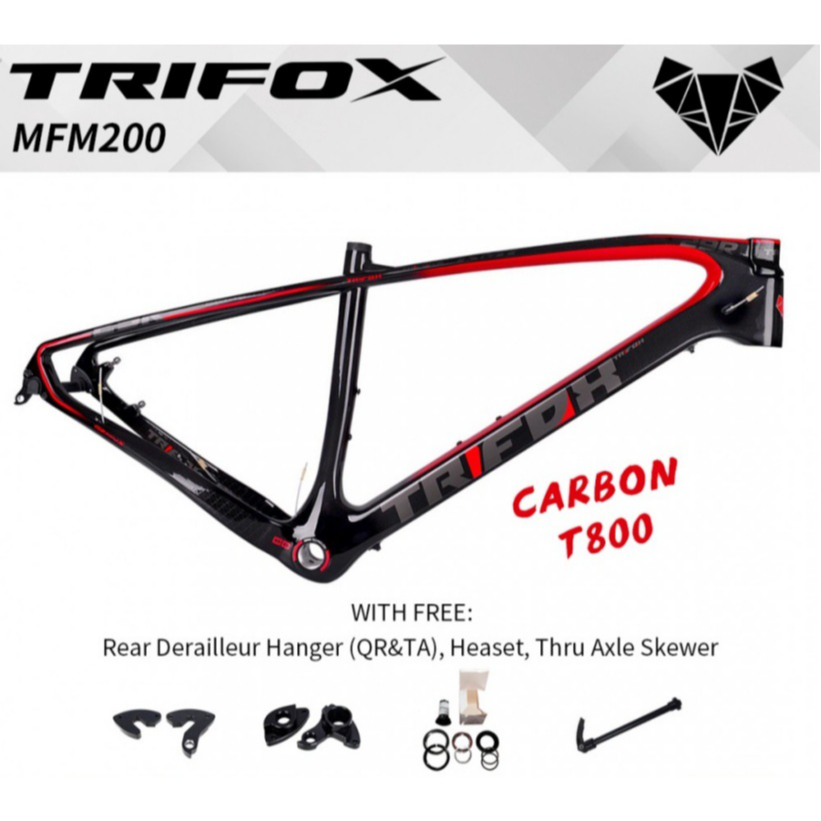 Trifox Cycling 27.5/29er (Share) T800 Full Carbon Fiber Hardtail MTB ...