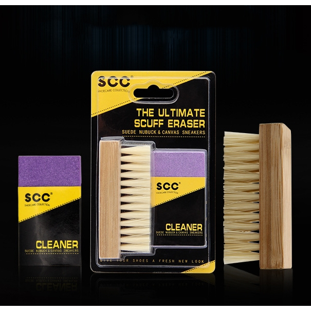 Suede and Nubuck Scuff Eraser with cleaning brush | Shopee Philippines