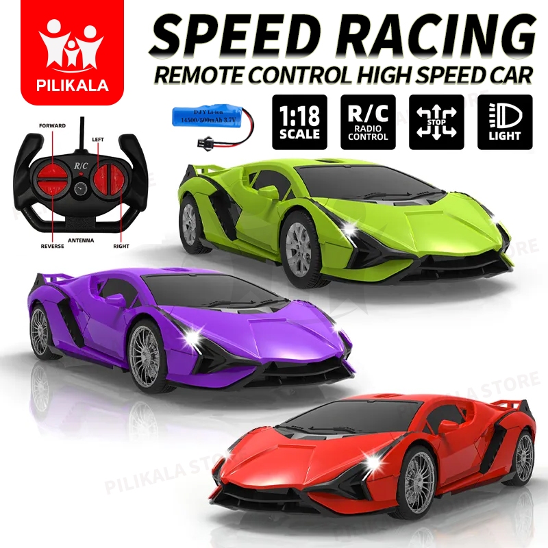 Remote Control Car Rechargeable Racing Car Toy Children's Wireless ...