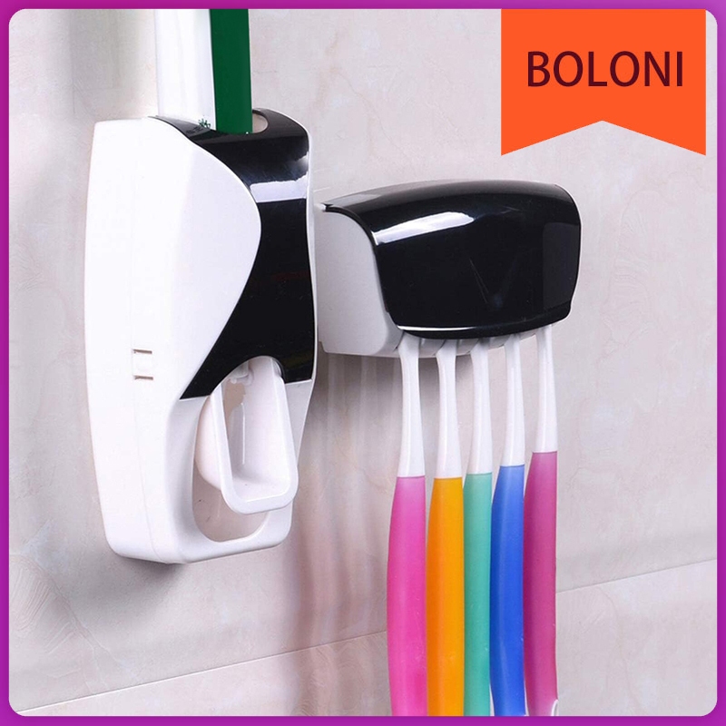Fully Automatic Toothpaste Holder Toothbrush Rack Artifact Toothpaste ...