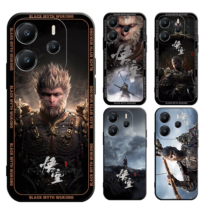 casing for redmi note 14 pro plus 4G 5G + Black Myth Wukong Case Soft ...