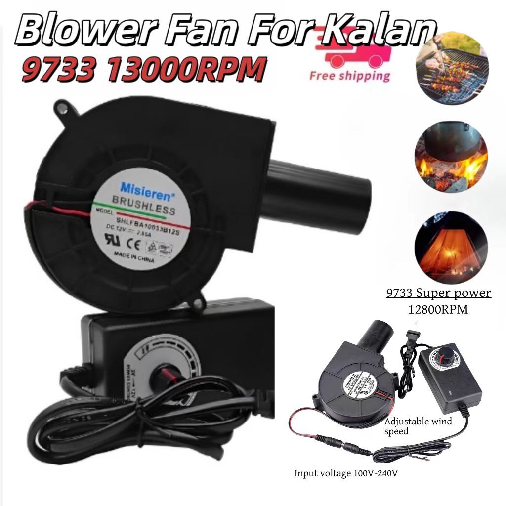 Blower Fan Air Blower Fan For Kalan Use Oil With Speed Control 12v 220v ...