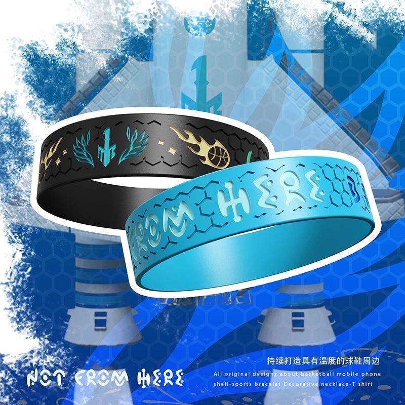 LaMelo Ball 2 Size Baller Bands Sports Rubber Wristbands NBA Basketball ...