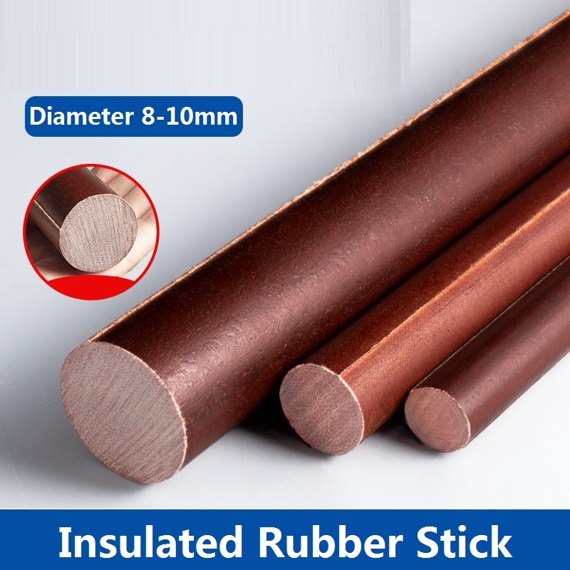 Rubber Wood Rod 8-30mm High Temperature Resistant Plastic Solid ...