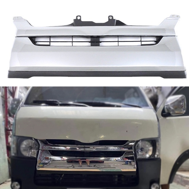Toyota Hiace Commuter Grille Chrome type 2014 - 2024 Modelista Grill ...
