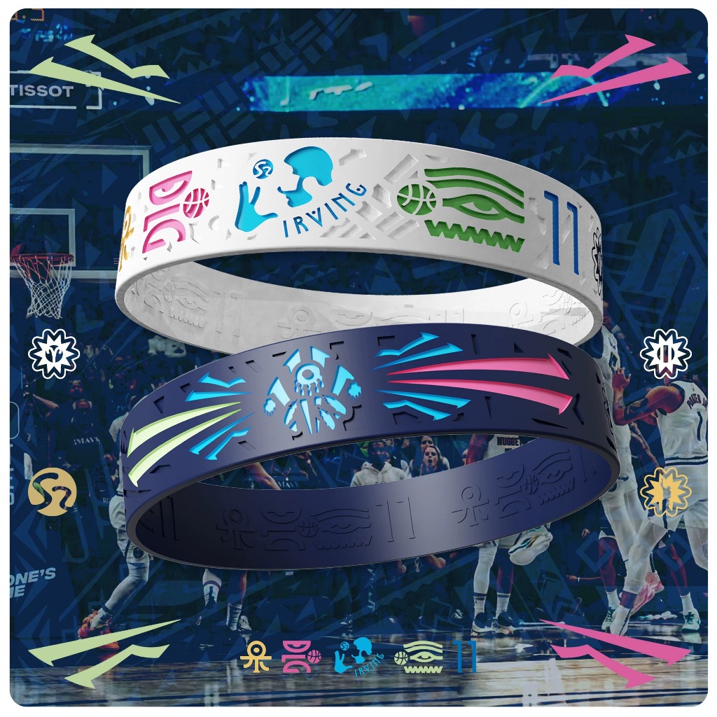 Kyrie Irving 2 Size Baller Bands A11EVEN Tribe Hela Sports Rubber ...