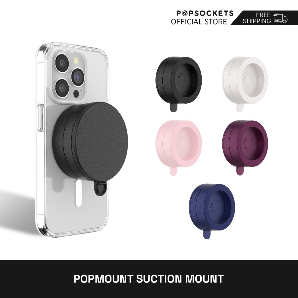 PopSockets Suction Mount | The Premium Phone Grip Mount | Optimized for ...