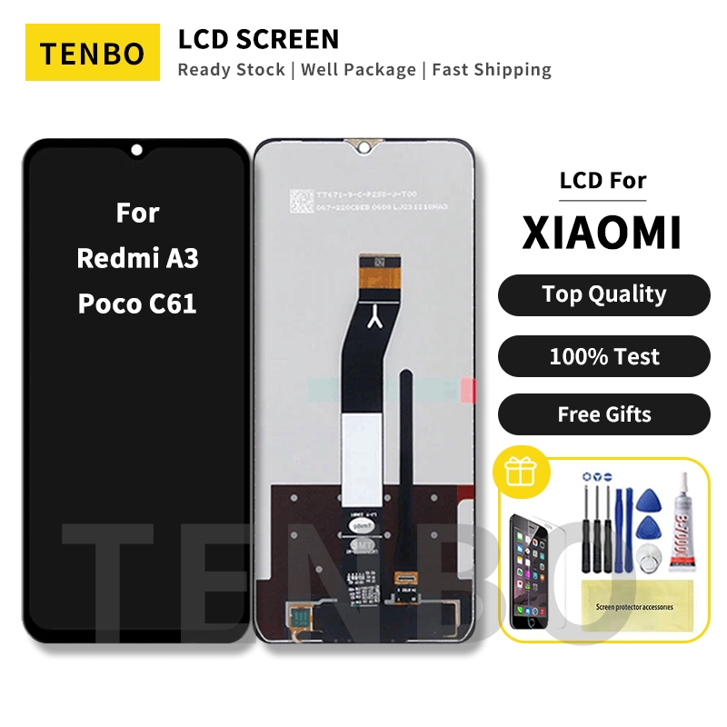 For Xiaomi Redmi A3/Redmi A3X/Poco C61 LCD Display Screen Assembly ...