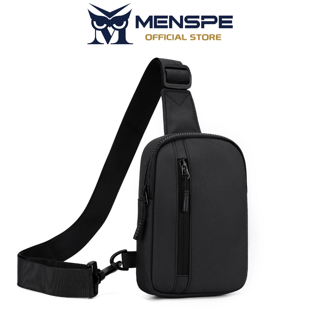 MENSPE Men's Chest Bag Crossbody Bag Unisex Mini Sports Bag Wear ...