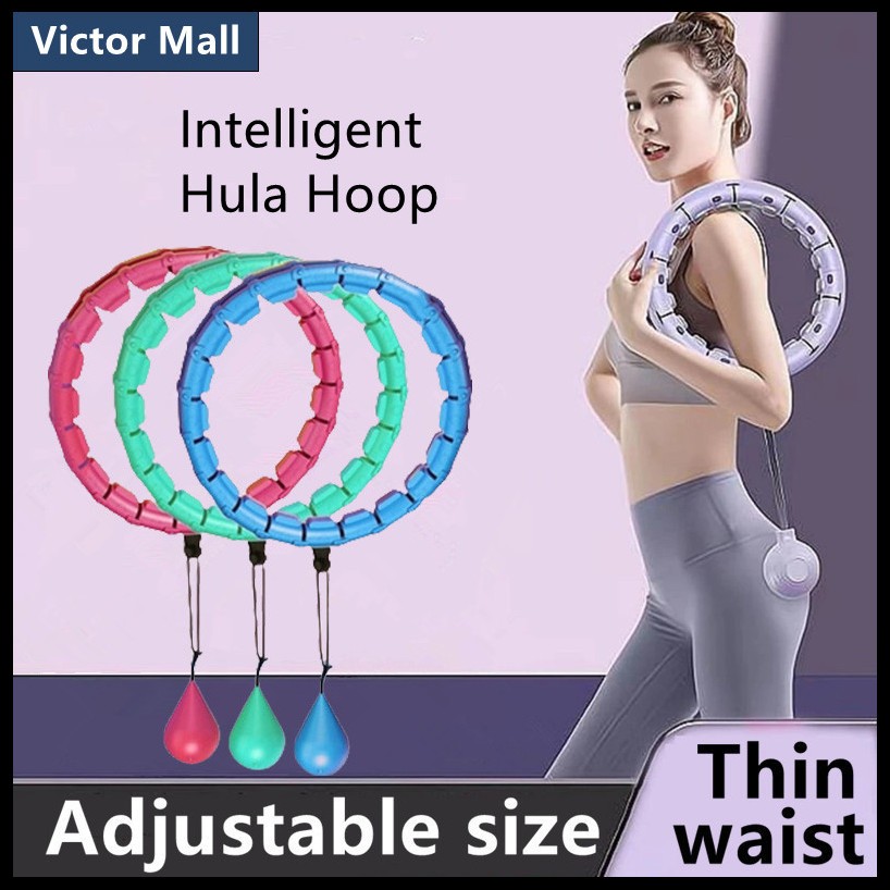 Smart Hula Hoop for Adults Weight Loss - Massage Hoola Hoops with 24 ...