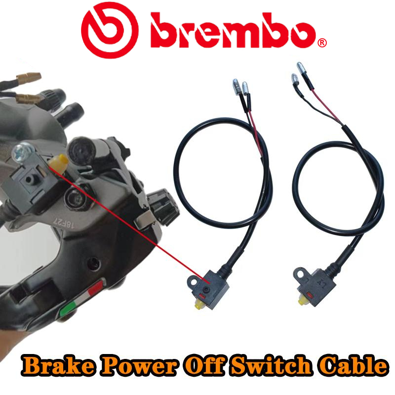 RCS 19 brake light switch Set (Left+Right) brake line switch plug and ...