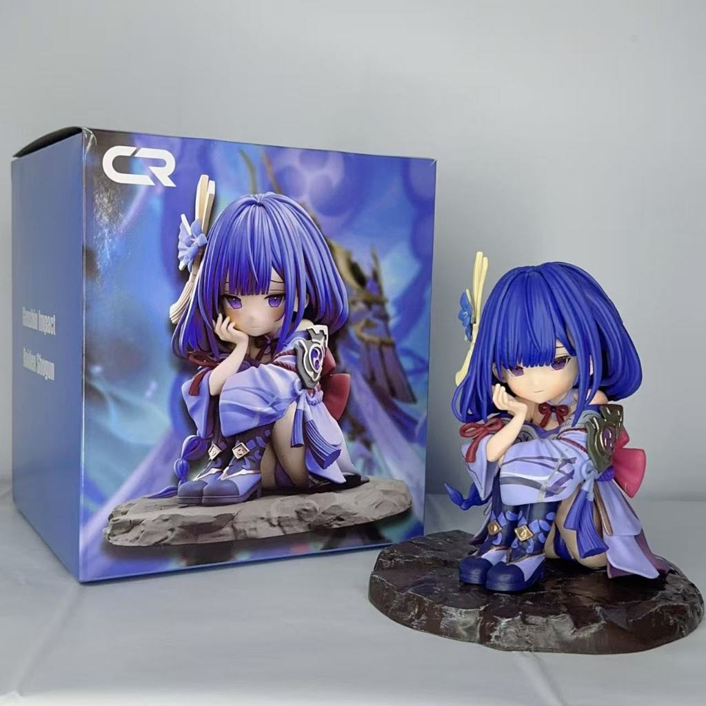 Genshin Q Version General Lightning GK FIGURE STATUE MODEL Trendy Play ...