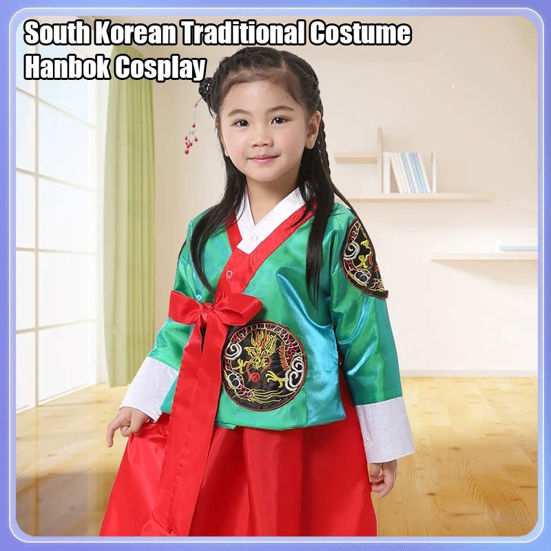 South Korean Traditional Costume Hanbok Cosplay for Kid United Nation ...