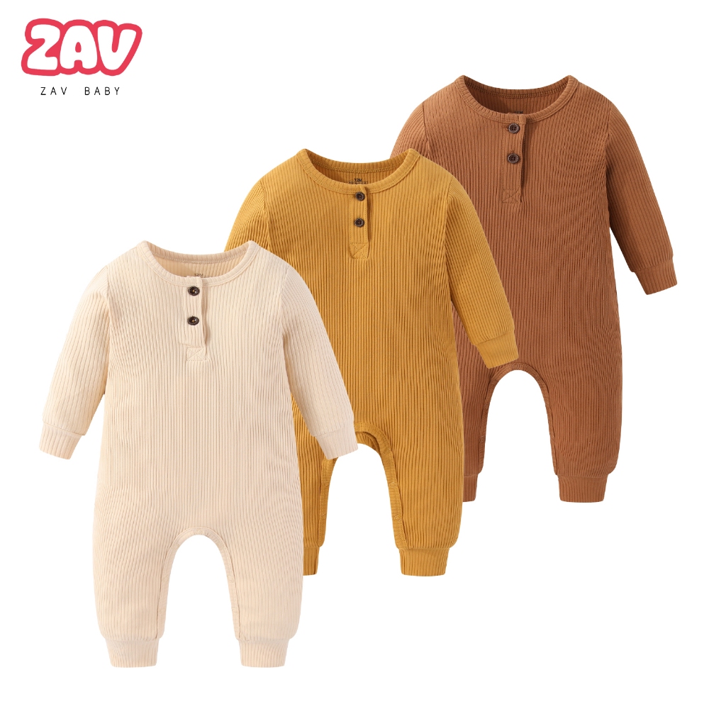 Newborn Baby Clothes Sets Baby Girl Clothes Cotton Solid color Ribbed ...